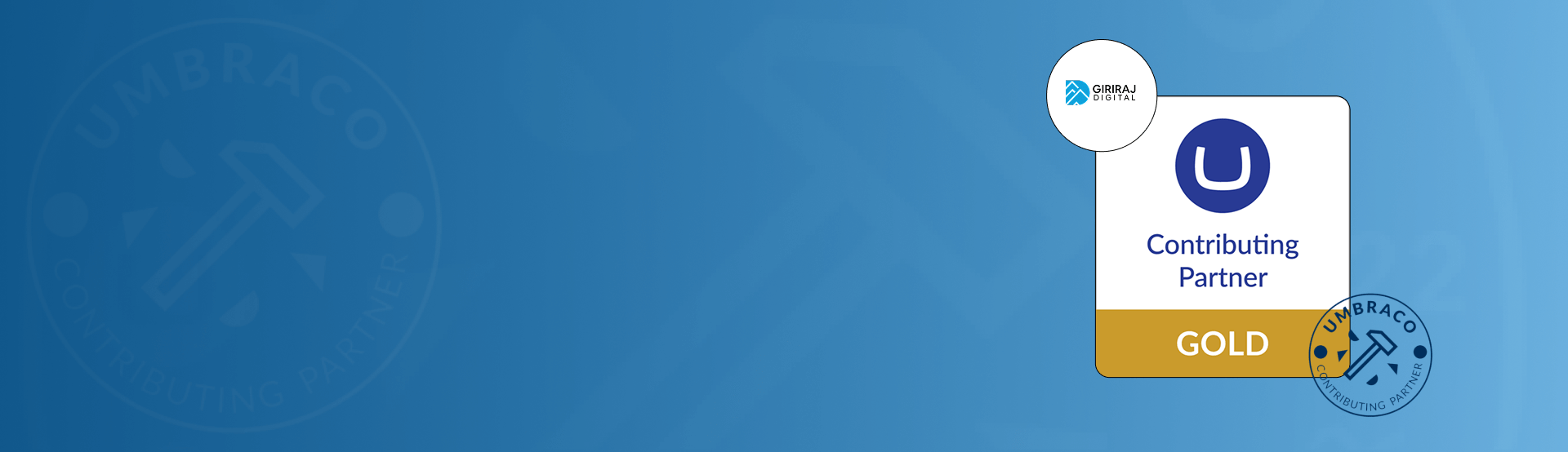 Giriraj Digital Becomes Umbraco Gold Contributing Partner | GIRIRAJ DIGITAL